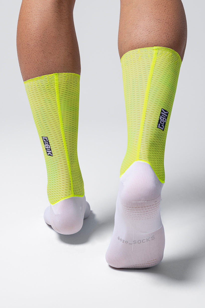 VORTEX 2.0 Liquid Lime · Socks · Unisex – Gobik