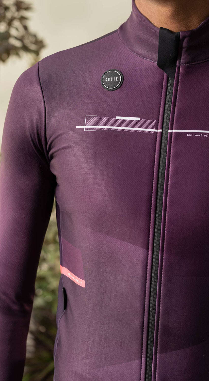 SKIMO PRO Prune · Thermal Jacket · Men – Gobik