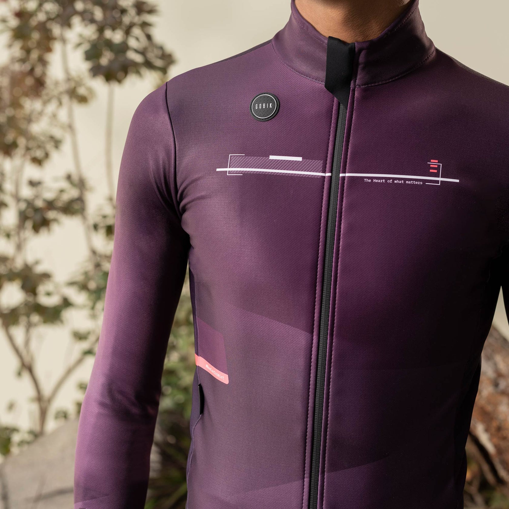 SKIMO PRO Prune · Thermal Jacket · Men – Gobik